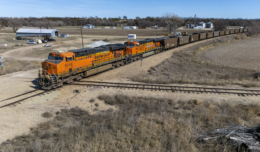 BNSF 6156 West | At Scandia, the East/West Rock Island cross… | Flickr